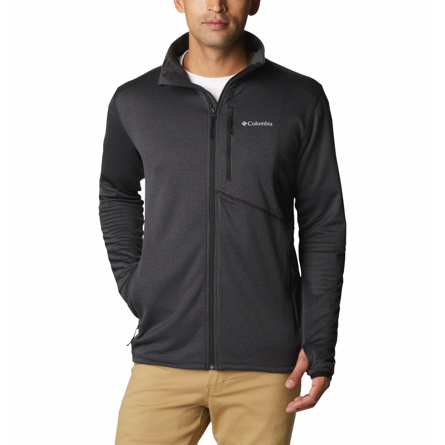 Men's Park View Wicking Stretch Fleece Jacket